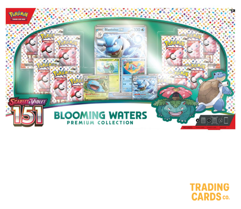 Pokemon Blooming Waters Premium Collection – Trading Cards Co